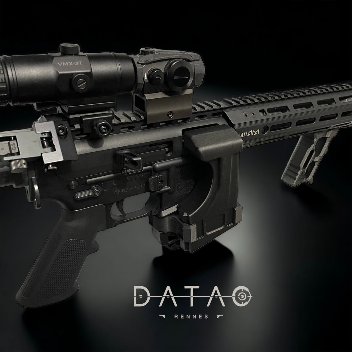 Récupérateur de douille DATAC® nylon carbone haute capacité 2 en 1 pou